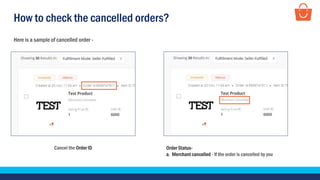 How to cancel an order | PDF