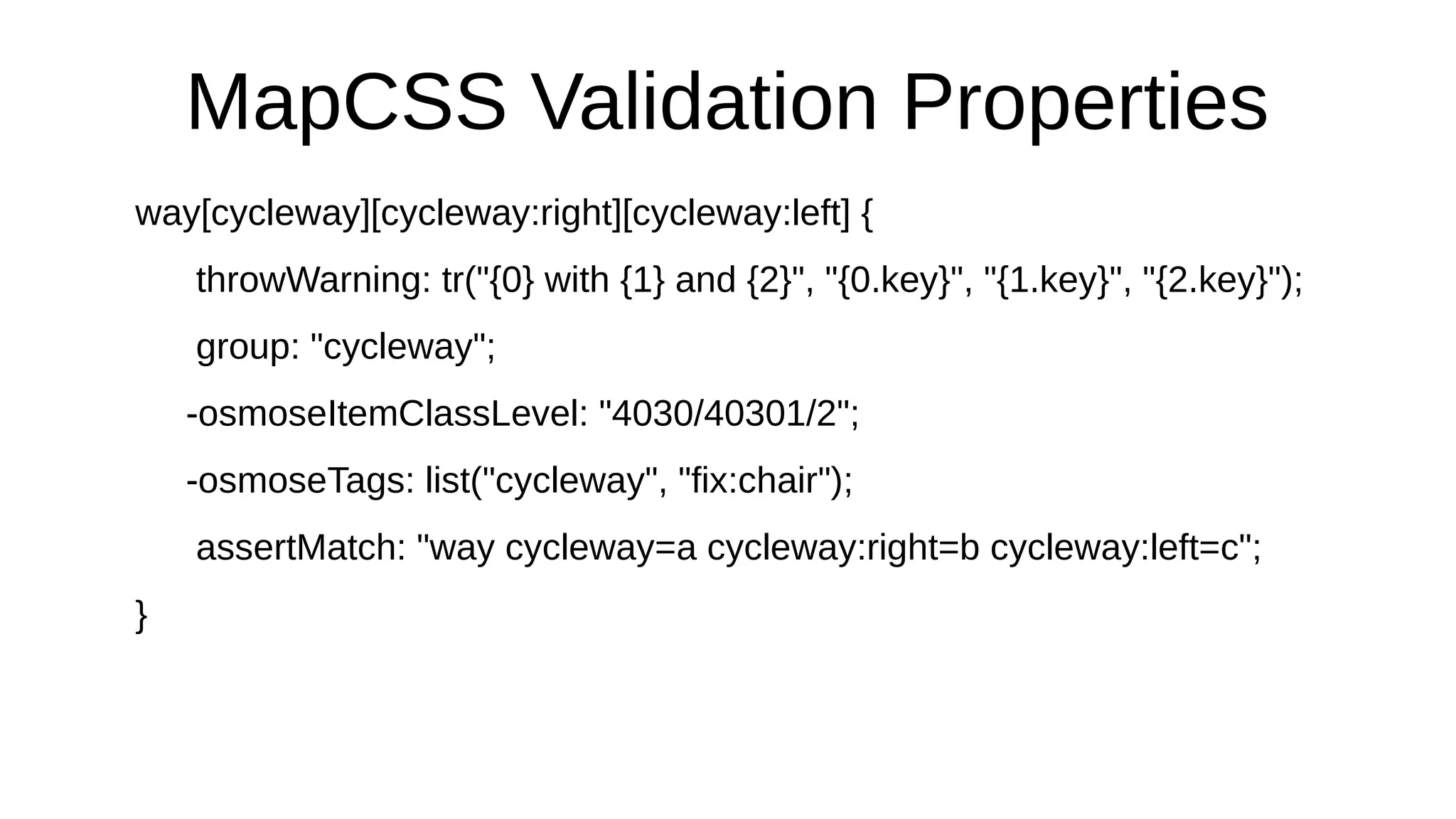 Osmose-QA, OpenData, Mapillary and MapCSS | PDF | Technology & Computing