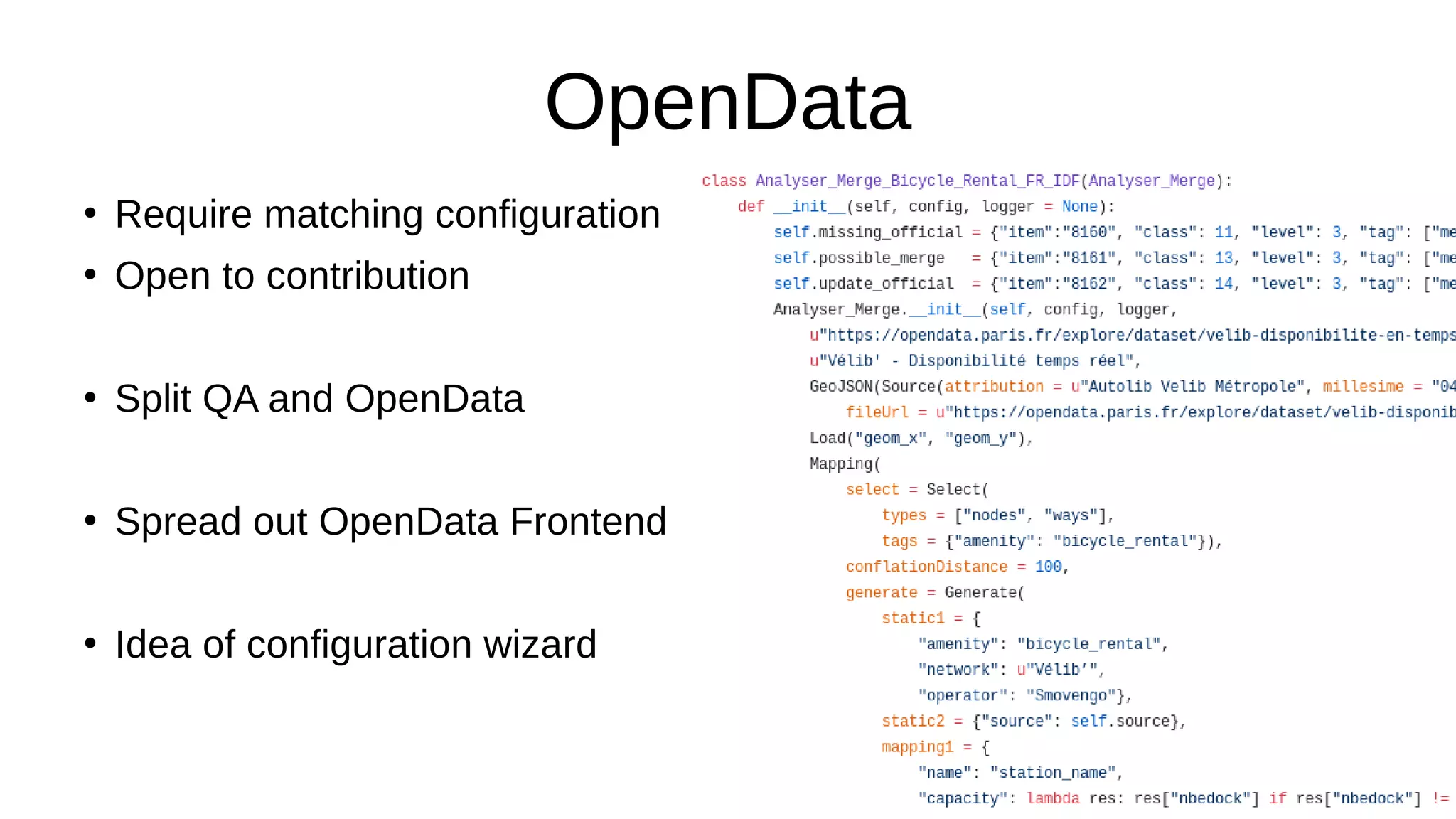 Osmose-QA, OpenData, Mapillary and MapCSS | PDF