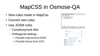 Osmose-QA, OpenData, Mapillary and MapCSS | PDF | Technology & Computing