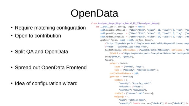 Osmose-QA, OpenData, Mapillary and MapCSS | PDF | Technology & Computing