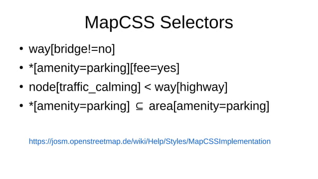 Osmose-QA, OpenData, Mapillary and MapCSS | PDF | Technology & Computing