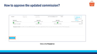 Commission update and approval | PPT