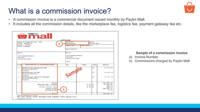 Commission invoice | PDF | Business and Finance