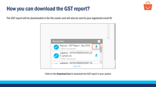 GST report | PPT