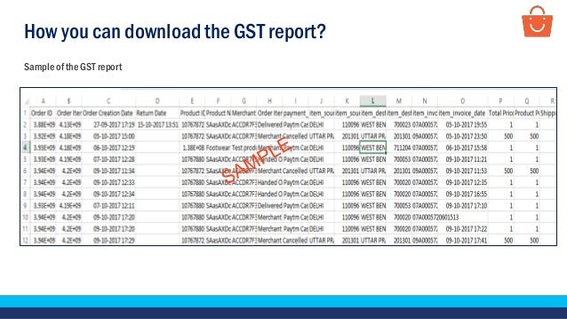 GST report