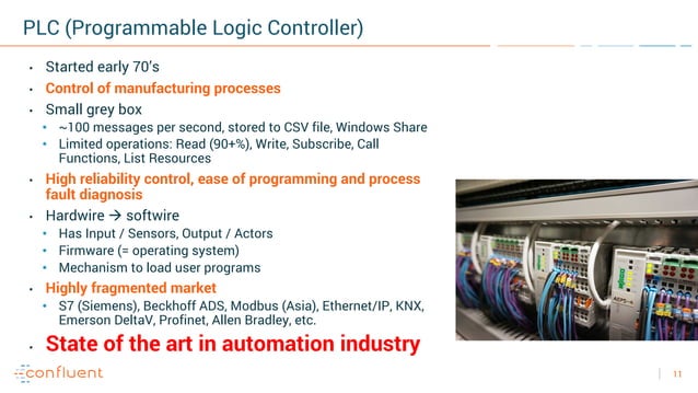 Iiot Industry 4 0 With Apache Kafka Connect Ksql Apache Plc4x Ppt
