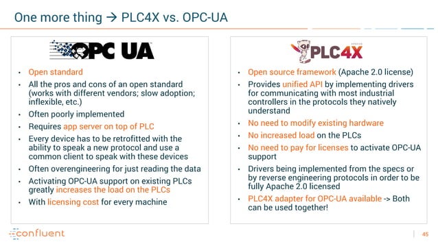 IIoT / Industry 4.0 with Apache Kafka, Connect, KSQL, Apache PLC4X | PPT
