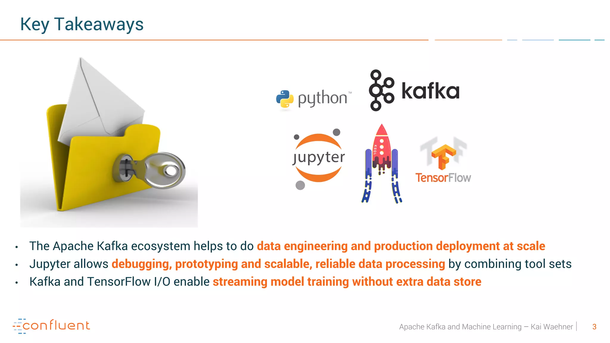 Streaming Machine Learning With Python Jupyter Tensorflow Apache Kafka And Ksql Ppt