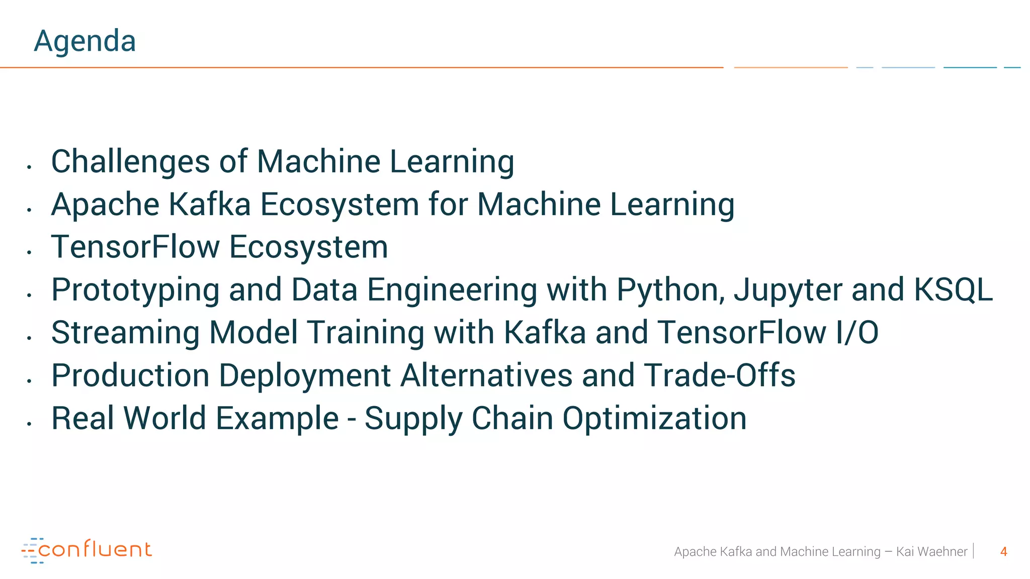 Streaming Machine Learning With Python Jupyter Tensorflow Apache Kafka And Ksql Ppt
