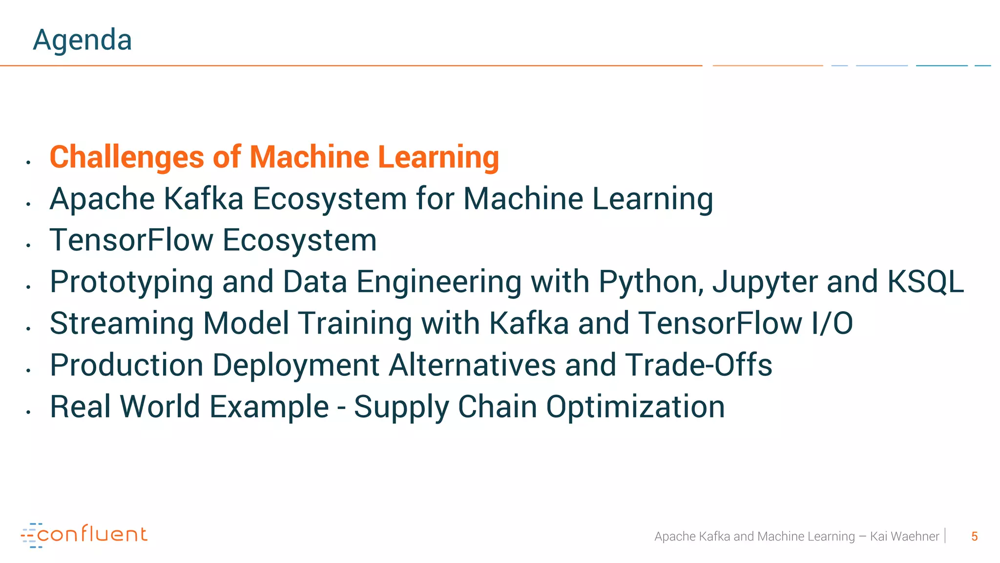 Streaming Machine Learning With Python Jupyter Tensorflow Apache Kafka And Ksql Ppt