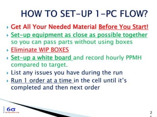 Batch & Queue vs Lean Continuous Flow | PDF