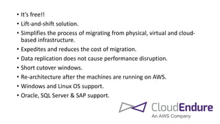 CloudEndure Migration - AWS | PDF