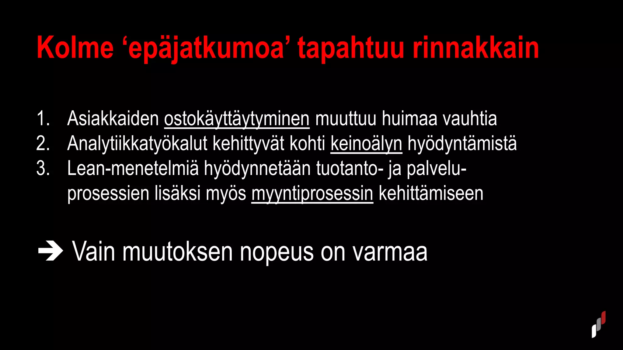 Lean-myynnin esittely | PDF