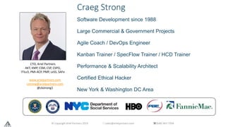 20191004 AgileCamp NYC Conf 2019 Now You See It! Observing Flow Using ...