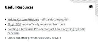 Everything as Code with Terraform | PPT