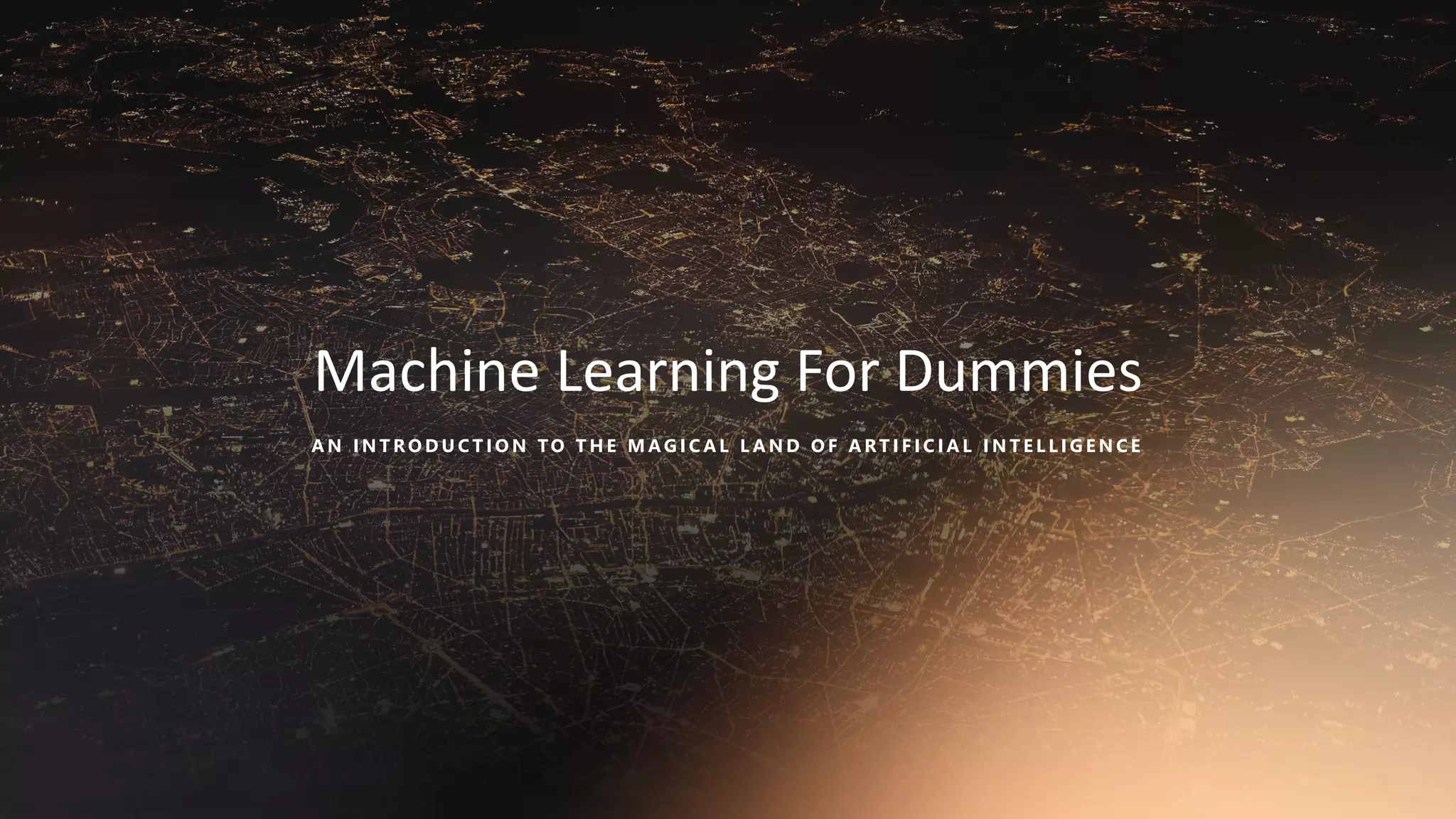 Machine Learning for dummies! | PDF