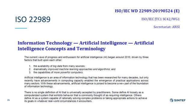Standardization in ISO/IEC and its relation to interoperability | PPT