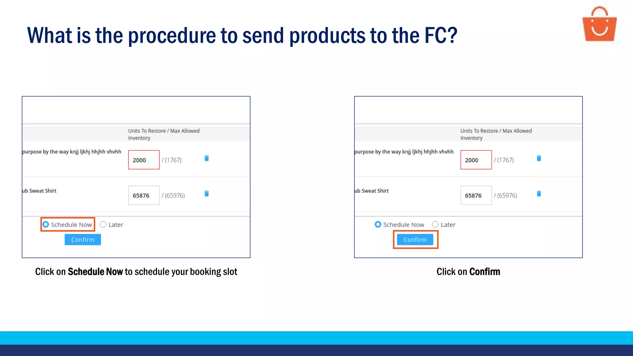 FC creation and tracking | PPT