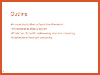 20191018 reservoir computing | PPT