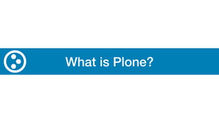 The Plone Foundation needs you! | PPT