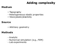 2019-10-29 Recent progress of volcano deformation studies | PPTX