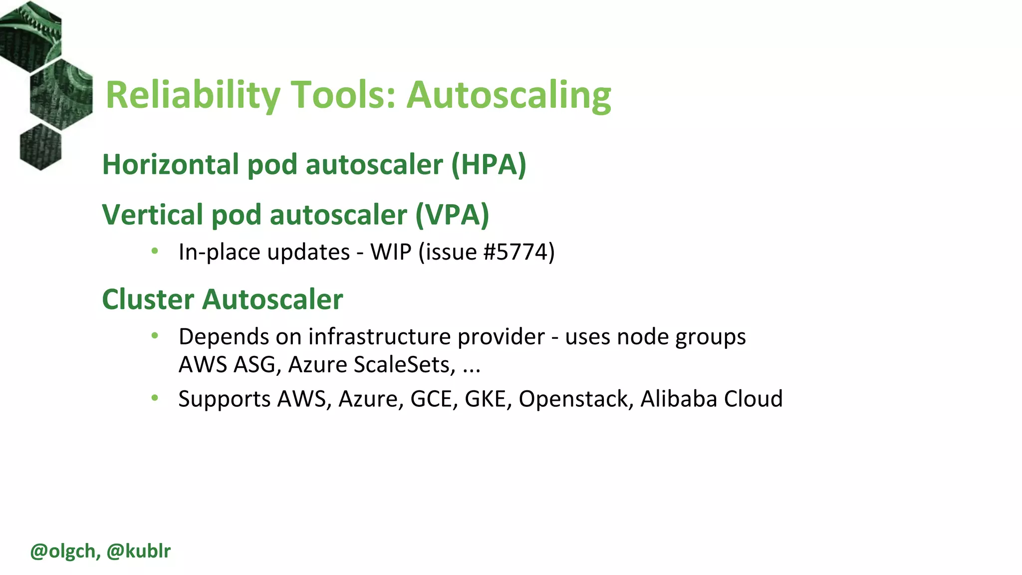 Kubernetes stack reliability | PDF | Cloud Computing | Internet