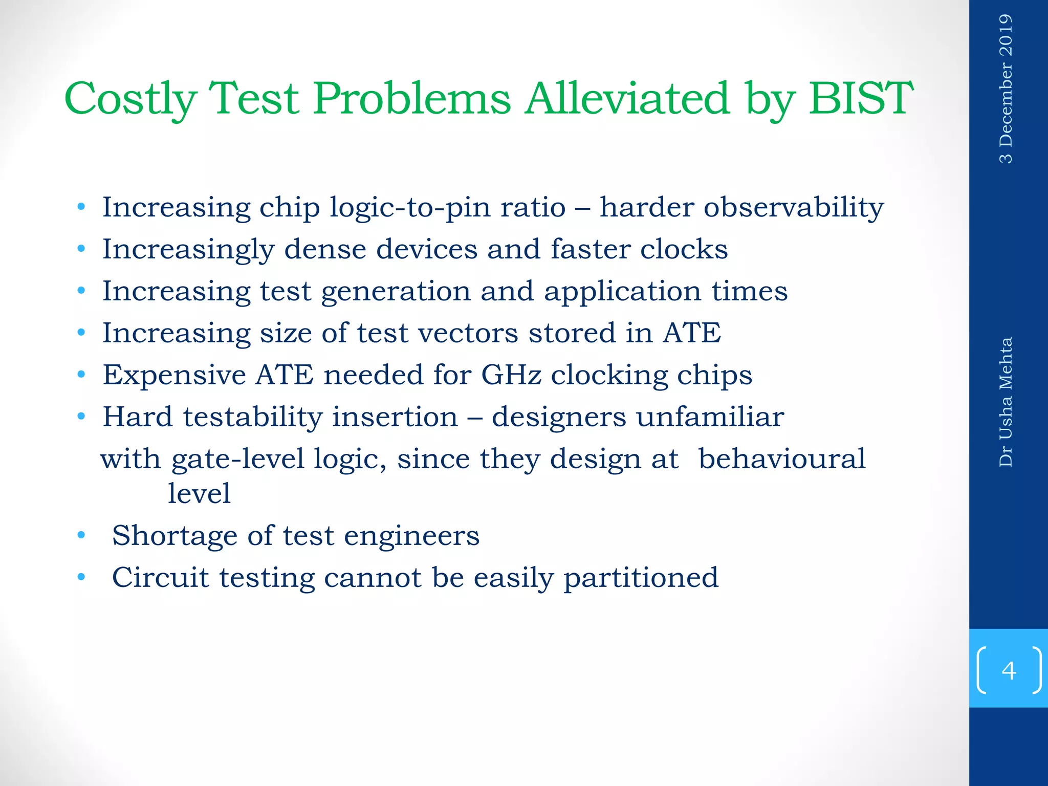 BUilt-In-Self-Test for VLSI Design | PDF