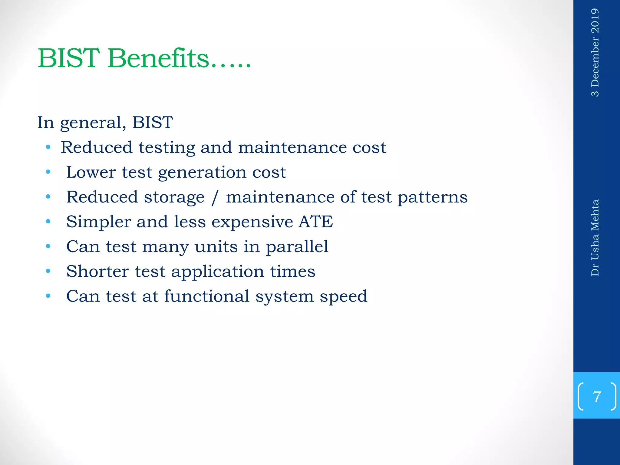 BUilt-In-Self-Test for VLSI Design | PDF
