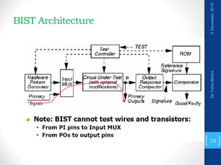 BUilt-In-Self-Test for VLSI Design | PDF