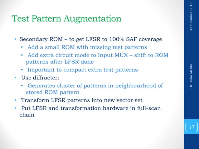 BUilt-In-Self-Test for VLSI Design | PDF