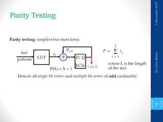 BUilt-In-Self-Test for VLSI Design | PDF
