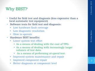 BUilt-In-Self-Test for VLSI Design | PDF