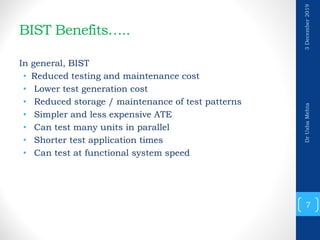 BUilt-In-Self-Test for VLSI Design | PDF