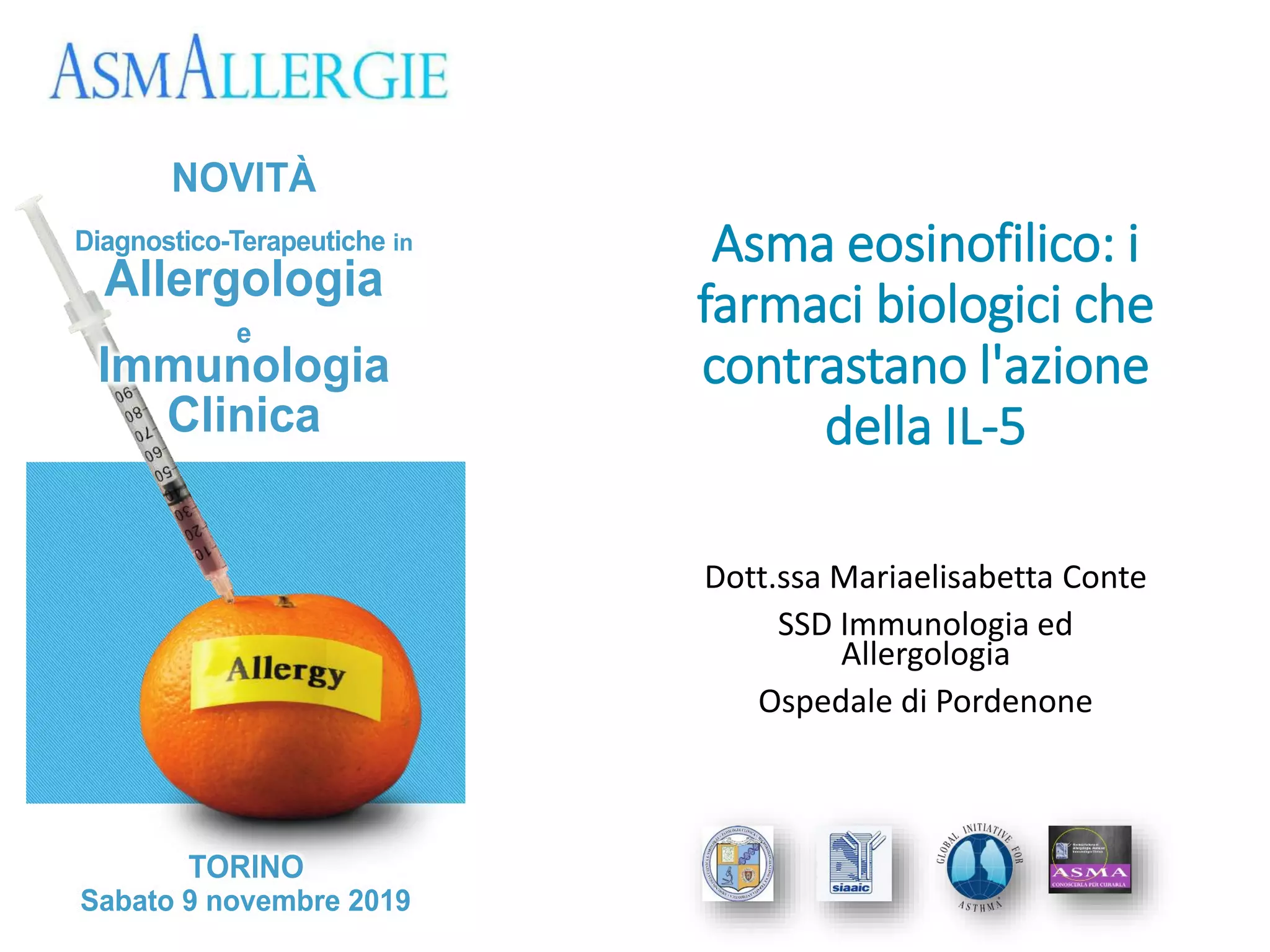 201911 - Conte - Asma eosinofilico: i farmaci biologici che contrastano ...