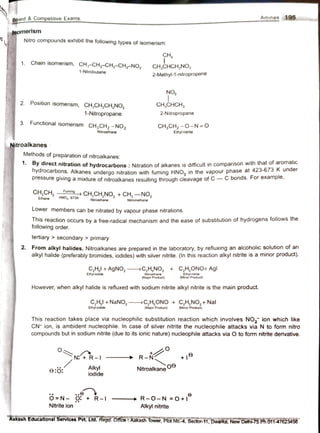 Aakash Institute Amines Notes Class 12 JEE Mains and Advanced | PDF