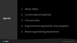 APIdays London 2019 - Driving Revenue Opportunities through Open Banking with Todd Clyde, Token ...