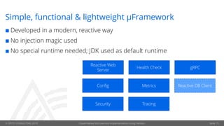 Cloud-Native Microservices using Helidon | PDF