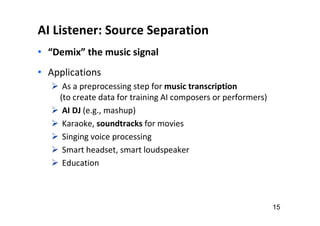 machine learning x music | PPT