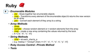 Simple Cipher Exercism Ruby Challenge - Nov 2019 | PPT