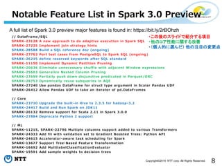 Quick Overview of Upcoming Spark 3.0 + α | PPT | Databases | Computer ...