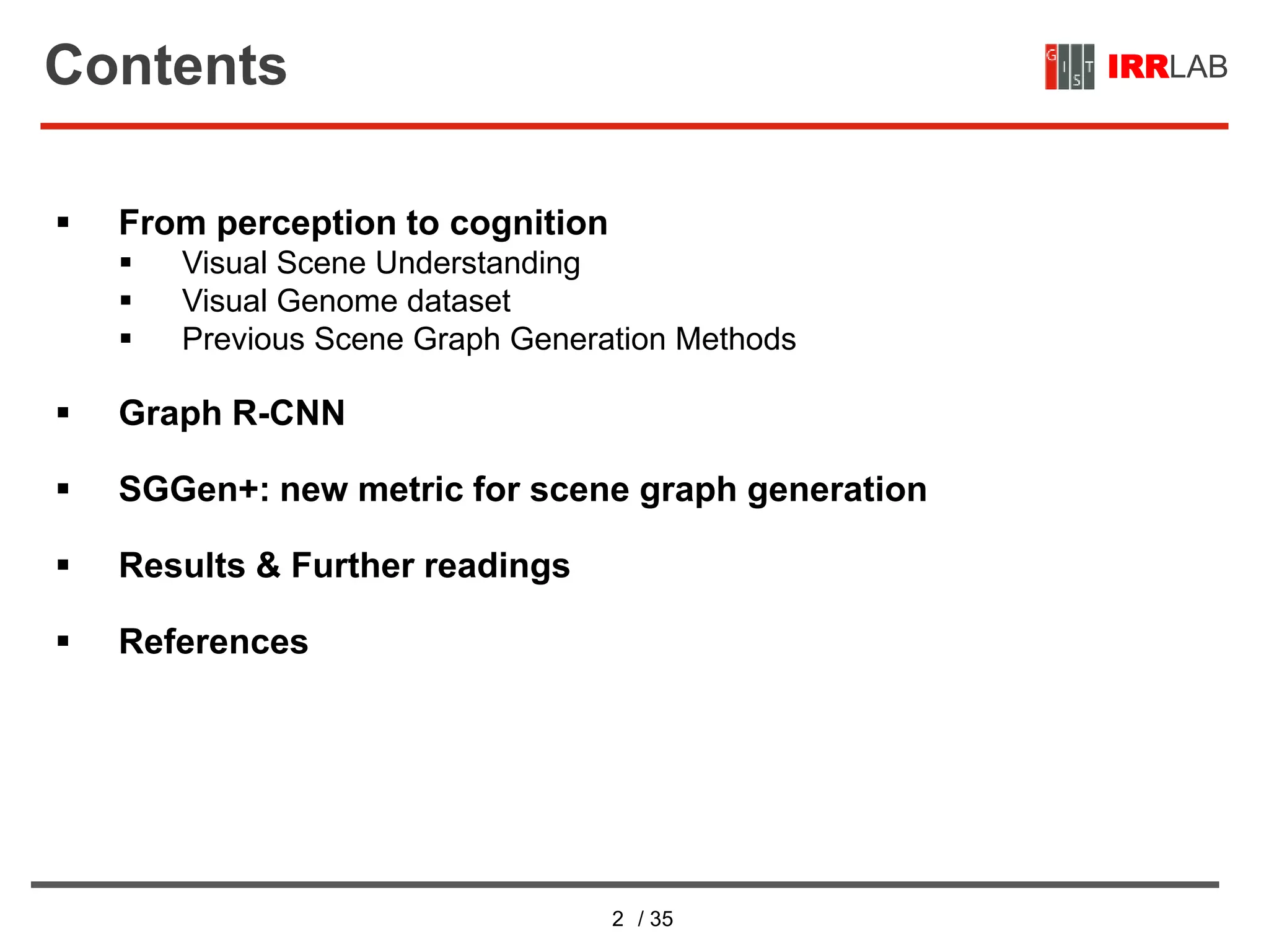 Graph R-CNN for Scene Graph Generation | PPTX