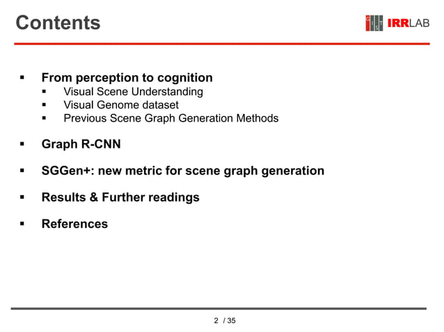Graph R-CNN for Scene Graph Generation | PPTX