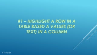 2019 11 Excel Conditional Formatting tips | PDF