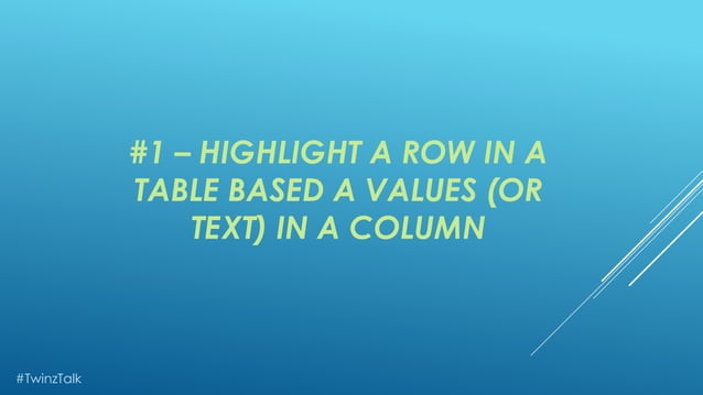 2019 11 Excel Conditional Formatting Tips Ppt