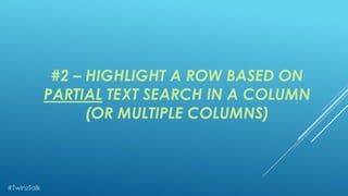 2019 11 Excel Conditional Formatting tips | PDF