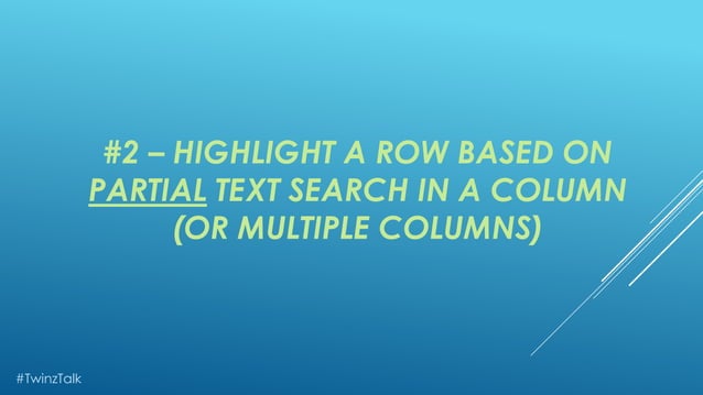 2019 11 Excel Conditional Formatting Tips Ppt 