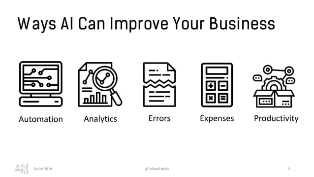 How to improve your Applications with Artificial Intelligence | PPT