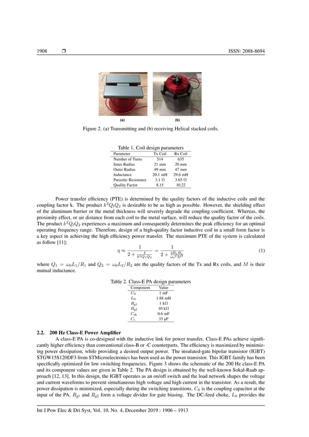 Wireless Power Transfer Through Metal Using Inductive Link Pdf
