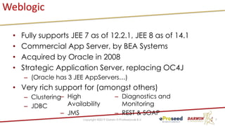 The Kubernetes WebLogic revival (part 1) | PDF